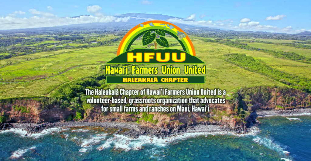 Haleakala - Hawaii Farmers Union United
